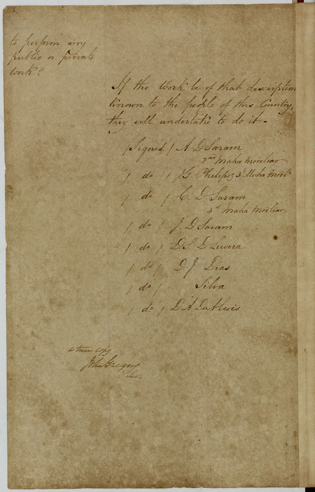 The First Reforms, 1833 | Sri Lanka National Archives